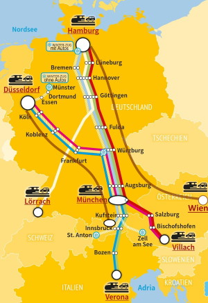 Autozug finden und buchen für die Jahre 2020 und 2021